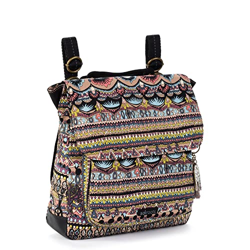 Sakroots Women's Olympic Convertible Backpack, Taupe One World, One Size