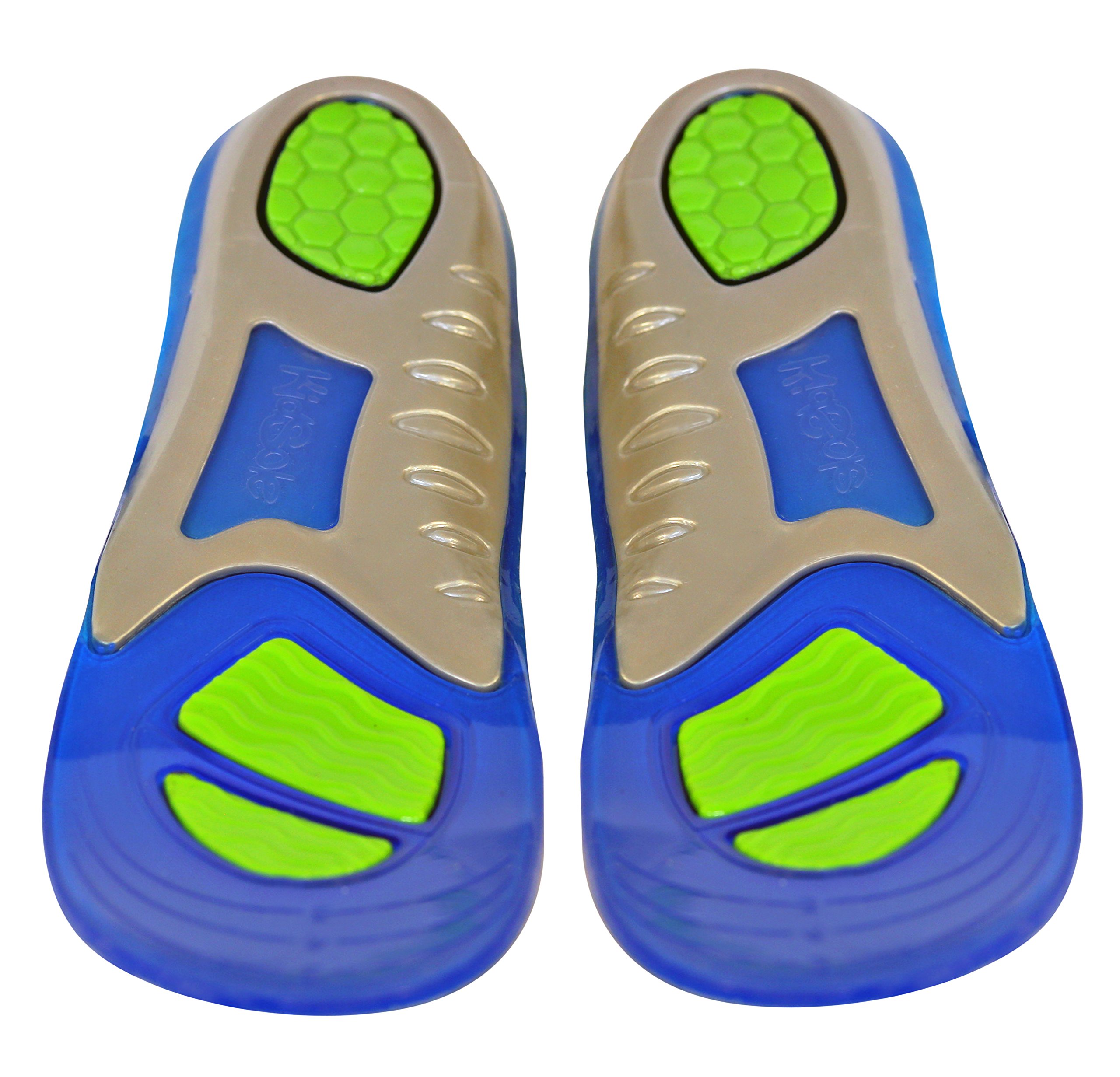 Children's Athletic Gel Insoles for Cushion and Comfort for Active Children ((24 CM) Kids Size 2-6)