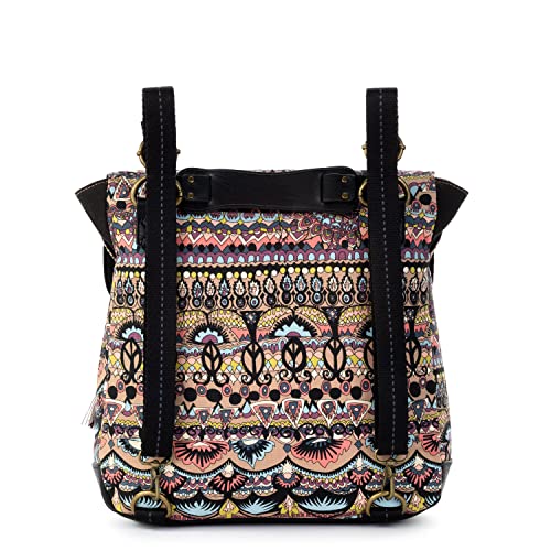 Sakroots Women's Olympic Convertible Backpack, Taupe One World, One Size