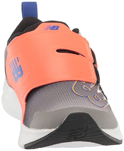 New Balance Kid's Fuelcore Reveal V3 Boa Running Shoe, Black/Infinity Blue/Vibrant Orange, 3 Little Kid