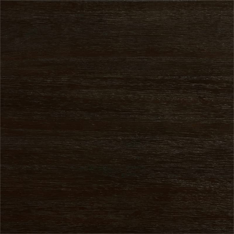 Loft 6-Drawer Acacia Mid-Century Modern Bedroom Dresser, 63" Wide, Brushed Brown-Grey