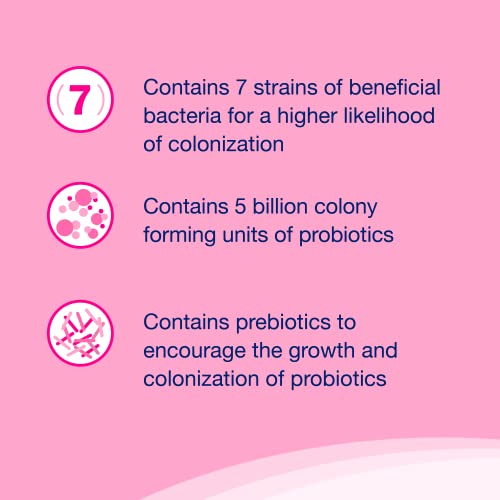 Nutramax Proviable Digestive Health Supplement Multi-Strain Probiotics and Prebiotics for Cats and Dogs - with 7 Strains of Bacteria, 80 Capsules