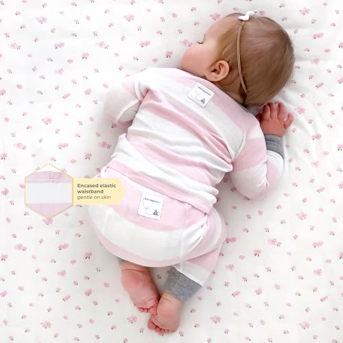 Burt's Bees Baby Toddler Baby Girls' Pajamas, Tee and Pant 2-Piece Pj Set, Bakery Doughnuts, 12 Months