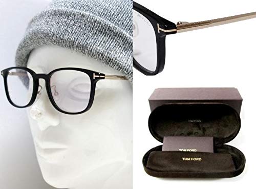 Eyeglasses Tom Ford FT 5594 -D-B Asian fit 001 Shiny Black, Rose Gold/Blue Blo
