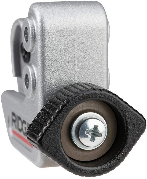 RIDGID RC-2375 Ratchet Action 2" Pipe and Tubing Cutter, Chrome, Small - 30088 & 40617 Model 101 Close Quarters Tubing Cutter with 1/4"-1-1/8" Cutting Capacity, Silver