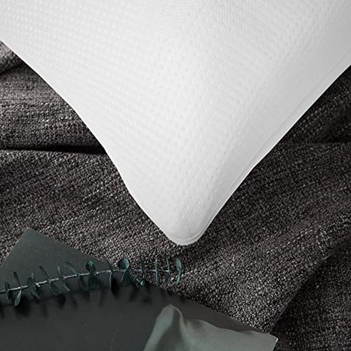 Peace nest White Memory Foam Bed Pillow with Pillowcase Single Pack, Hotel Collection Cooling Pillows for Sleeping Standard/Queen Size, 20x28 Inches