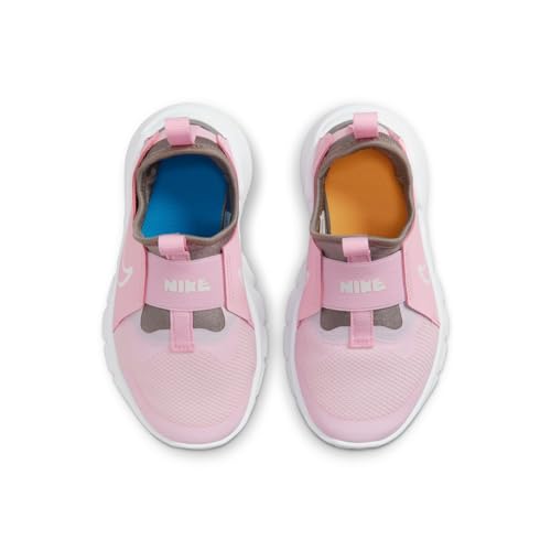 Nike Girl's Flex Runner 2 (Little Kid) Pink Foam/White/Flat Pewter/Photo Blue 2 Little Kid M