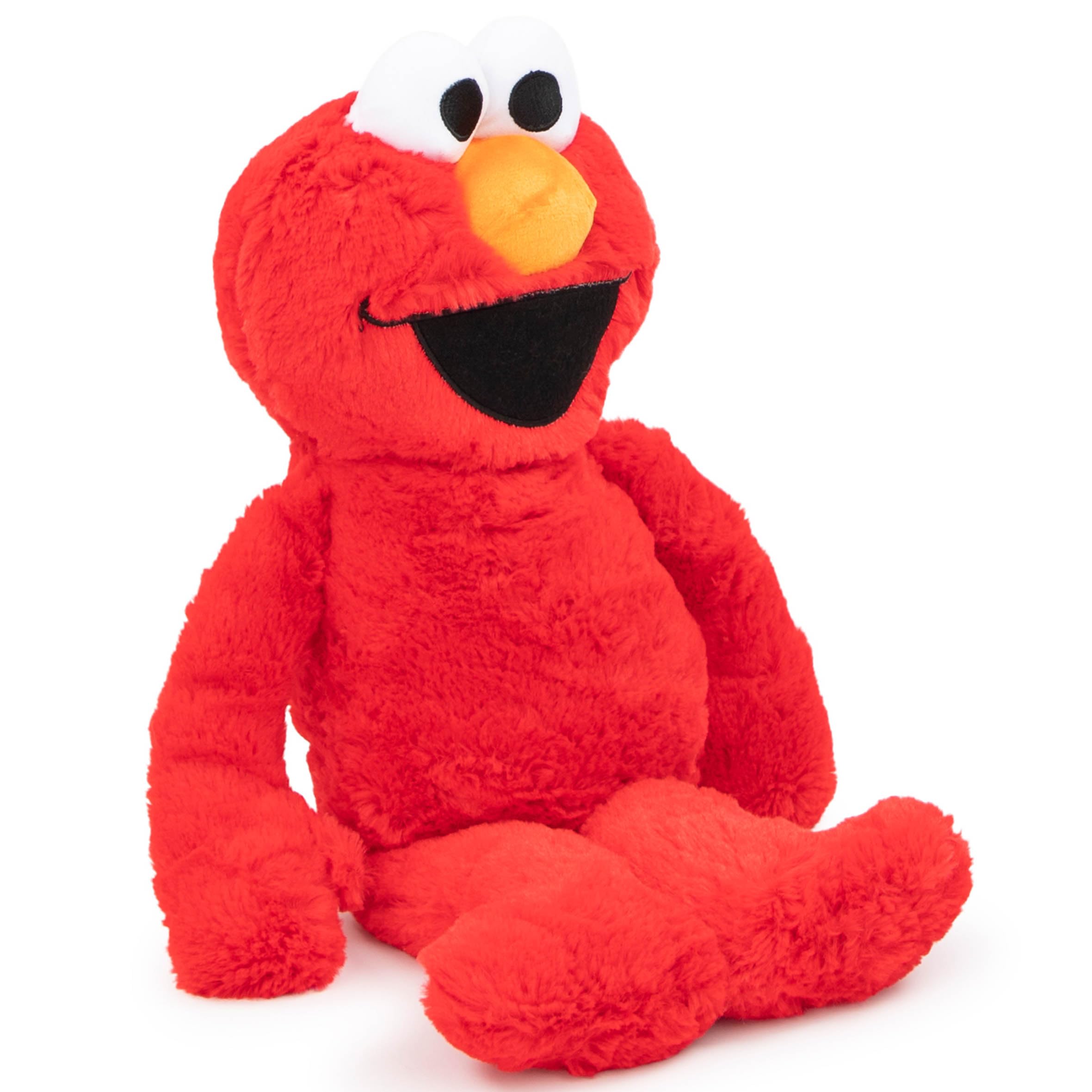 Jay Franco Sesame Street Plush Stuffed Elmo Large Pillow Buddy - Super Soft Polyester Microfiber, 22 inch (Official Sesame Street Product)