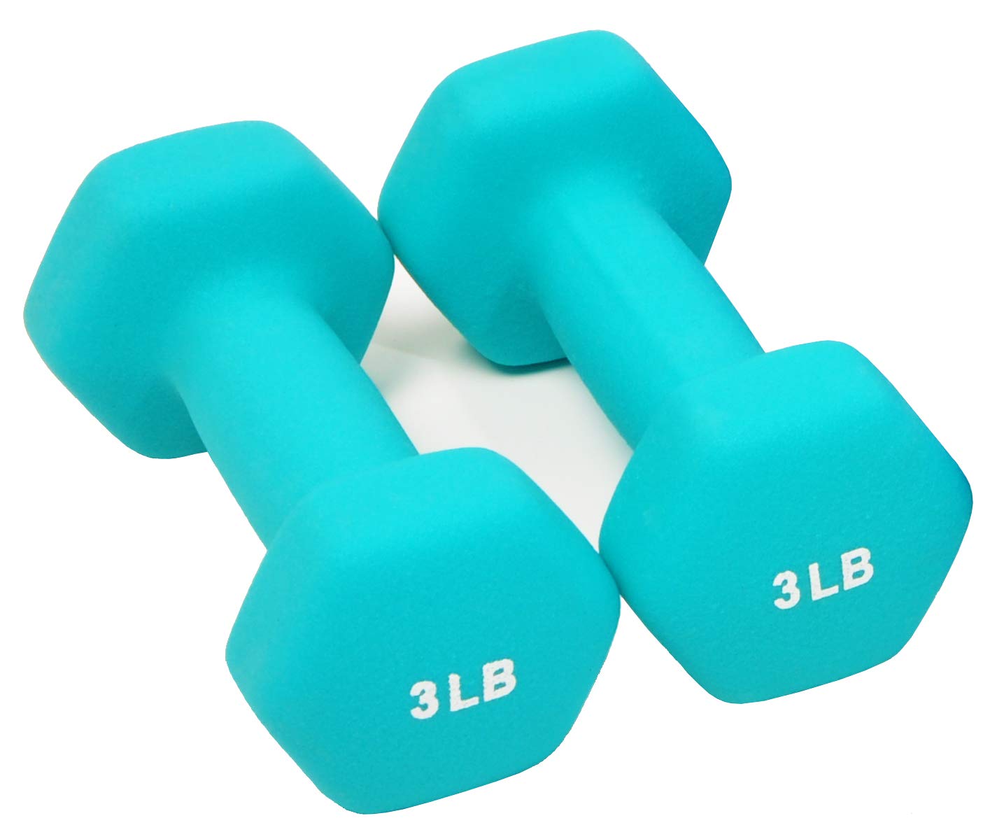 Fitvids Colored Vinyl or Neoprene Coated Dumbbell Set with Stand, 32-Pound Set with Stand, 3LB, 5LB, 8LB Pairs, Cast Iron