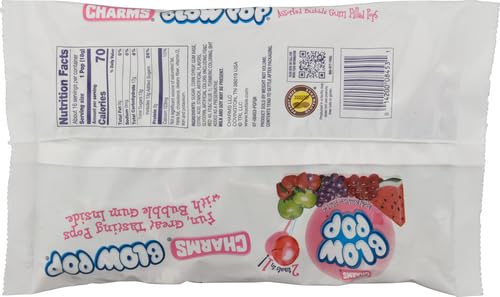 Blow Pop Lollipops - Dual Candy and Gum Suckers - Bulk Treat for Kids and Adults - Assorted Flavors, 16 Count