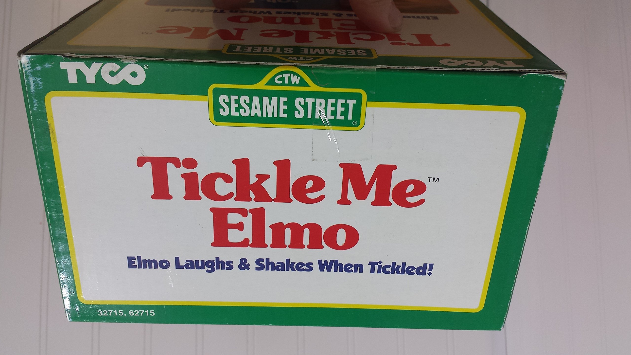 Jim Henson Productions, Inc. Tickle Me Elmo Original 1995 Vintage Plush Doll by Tyco