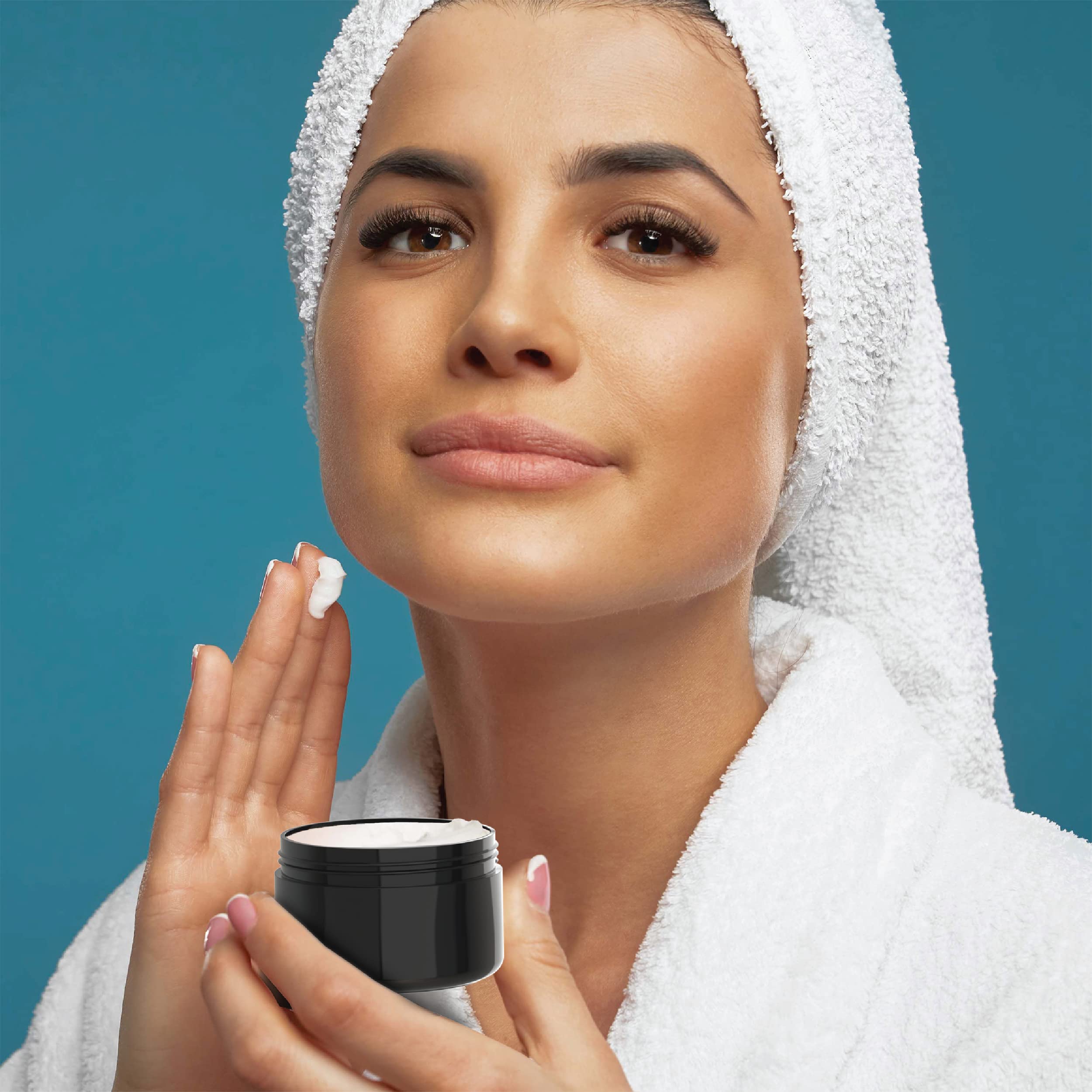 Black Jars With Lids, 2 Oz Jars With Lids, Cosmetic Jars, Cosmetic Containers With Lids, Body Butter Containers, Black Jar, Black Container, Small Jars, Lotion Jars, For Cream, Salve, Makeup, 24 Pack