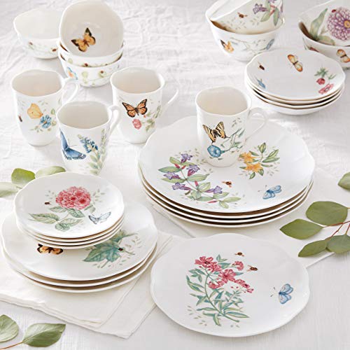 Lenox 865075 Butterfly Meadow 28-Piece Dinnerware Set