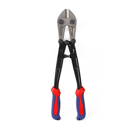 RIDGID 14228 Model S30 Heavy-Duty Bolt Cutter, 31β, Red & WORKPRO W017004A Bolt Cutter, Bi-Material Handle with Soft Rubber Grip, 14", Chrome Molybdenum Steel Blade