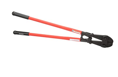 RIDGID 14228 Model S30 Heavy-Duty Bolt Cutter, 31β, Red & WORKPRO W017004A Bolt Cutter, Bi-Material Handle with Soft Rubber Grip, 14", Chrome Molybdenum Steel Blade
