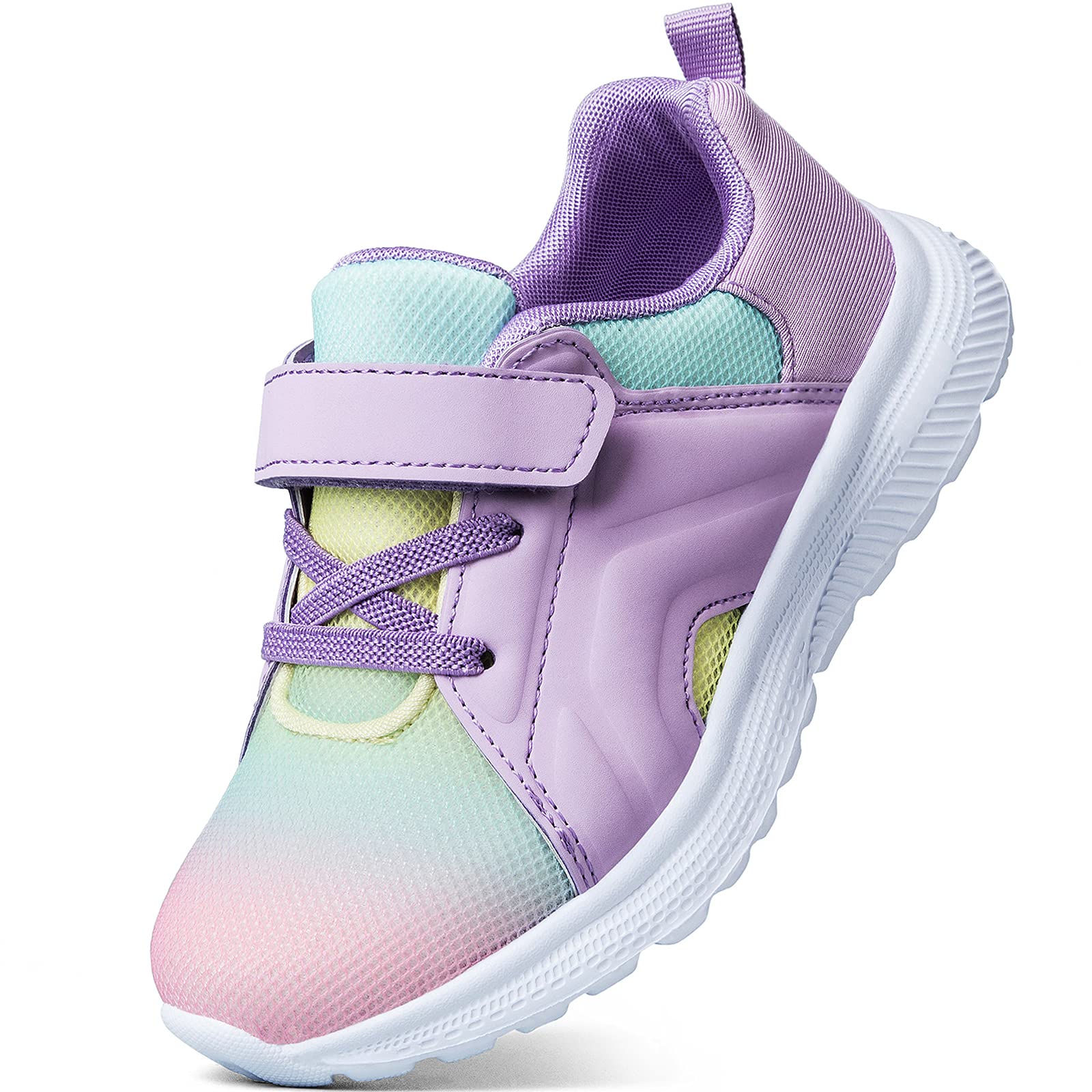 RUNSIDE Toddler Boys Girls Running Shoes Athletic Tennis Sneakers for Kids,Breathable and Lightweight
