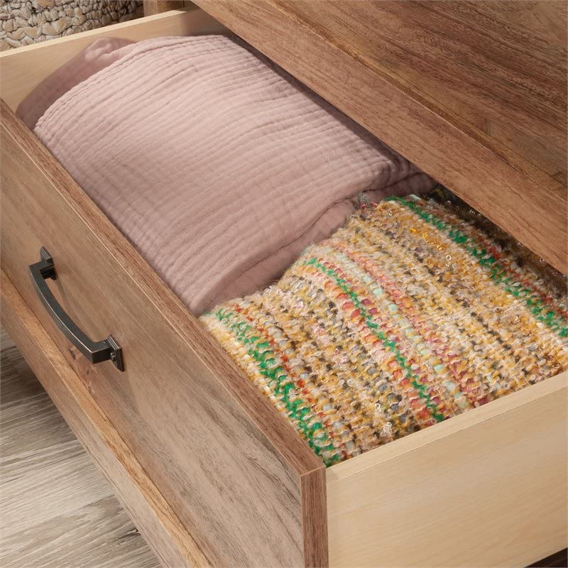 Sauder Cannery Bridge 3-Drawer Bedroom Chest in Sindoori Mango, Sindoori Mango Finish