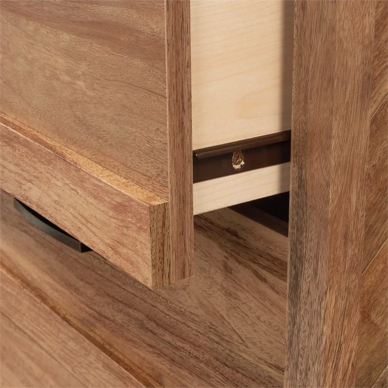 Sauder Cannery Bridge 3-Drawer Bedroom Chest in Sindoori Mango, Sindoori Mango Finish
