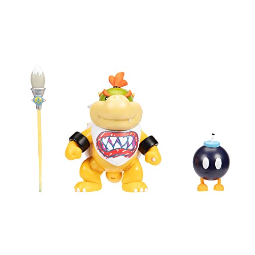 Nintendo Joojee Super Mario Figure Bowser Jr. w/Paint Brush (ex), 10 cm Exclusive, (13261)