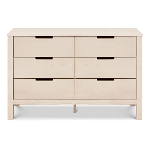 Carter's by DaVinci Double Colby 6-Drawer Dresser, Washed Natural