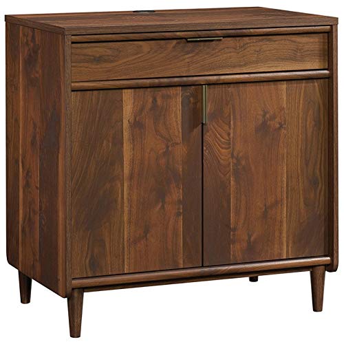 Sauder Clifford Place Library Base, Grand Walnut finish