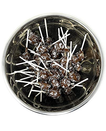 Chocolate Only Tootsie Pops Bulk Candy 60 Count Lollipops Suckers Variety Value Pack Aprox. 2.5 lbs (40 Oz) Packaging Might Vary