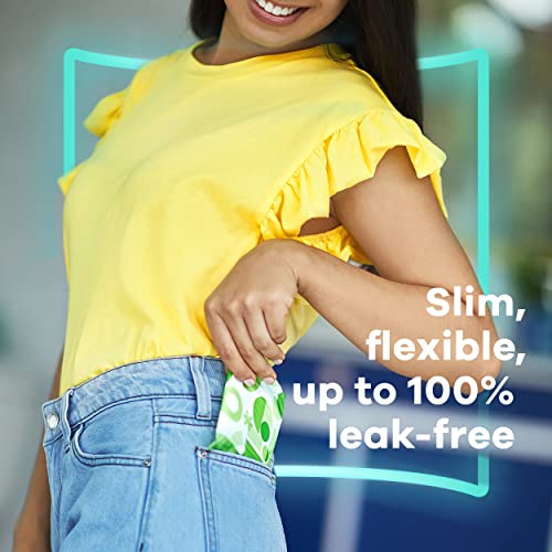 Always Ultra Thin Daytime Pads with Wings, Size 2, Long Super, Unscented, 114 Count