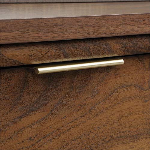 Sauder Clifford Place Library Base, Grand Walnut finish