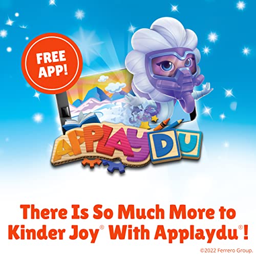 Kinder Joy Eggs, Sweet Cream and Chocolatey Wafers with Toy Inside, Great for Easter Egg Hunts, 0.7 Ounce (Pack of 15)
