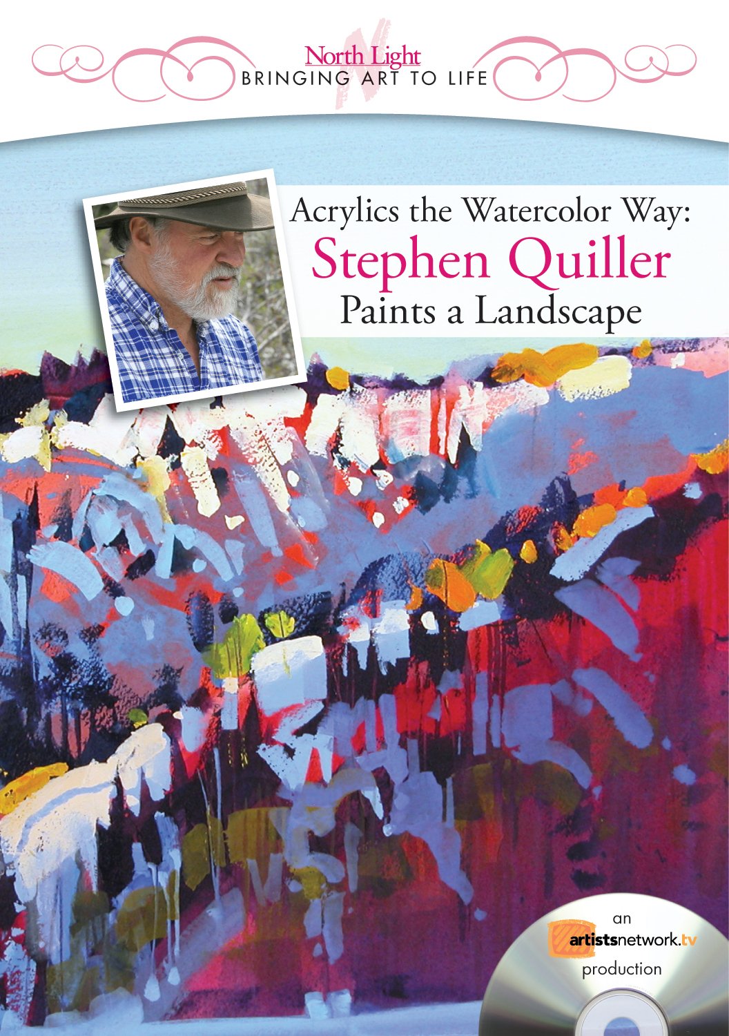 Acrylics the Watercolor Way: Stephen Quiller Paints a Landscapes