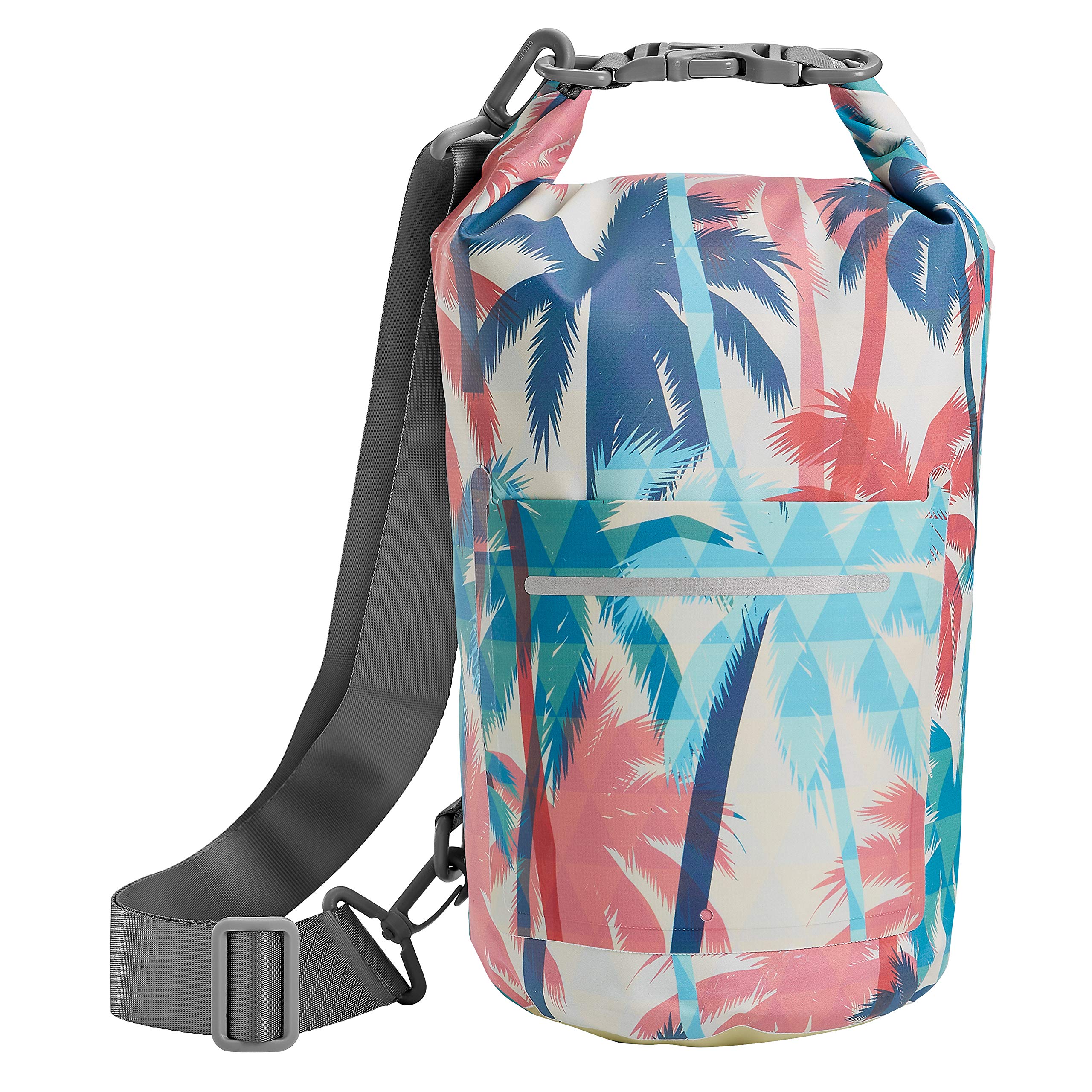 Skog Å Kust DrySak - Roll Top Waterproof Bag for Travel & Outdoors - 5L Palm