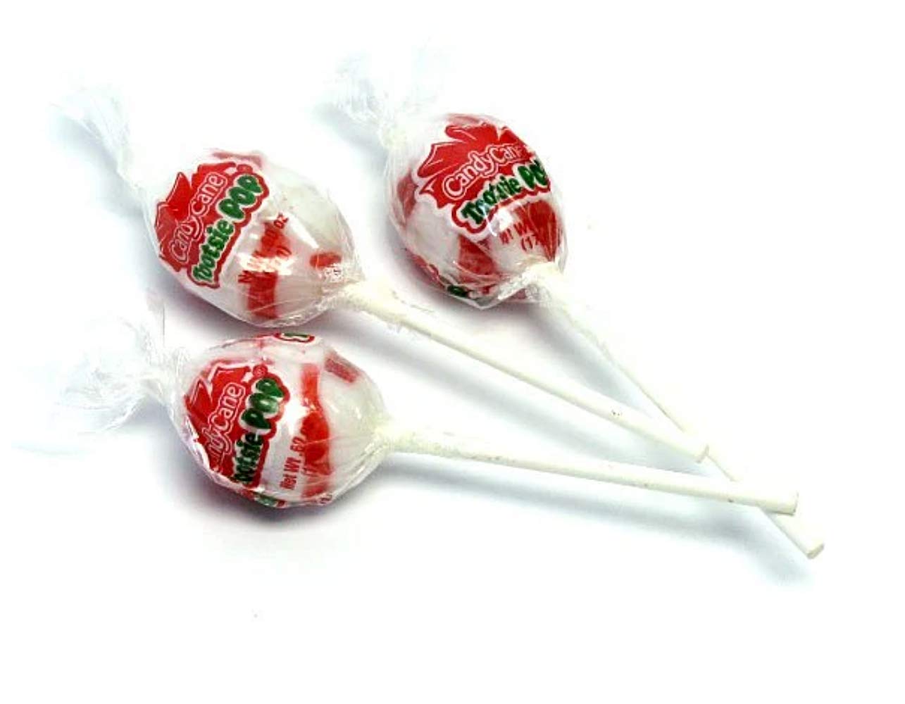 Candy Cane Tootsie Pops 9.6 Ounce