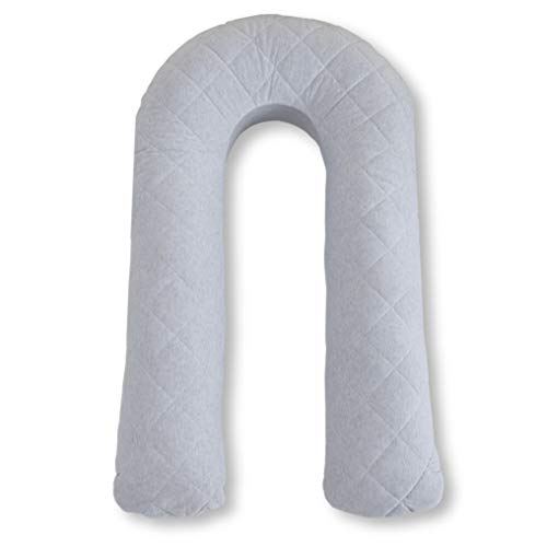 BODY NEST™ Pregnancy Pillow for Sleeping — U Shaped Maternity Pillow for Pregnant Women — Cooling Body Pillow for All Seasons with Reversible & Removable Dual Sided Cover, Washable & Minky Soft