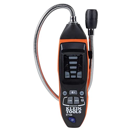 RIDGID 36163 Model Micro CD-100 Combustible Gas Detector, Gas Leak Detector & Klein Tools ET120 Gas Leak Detector, Combustible Gas Leak Tester
