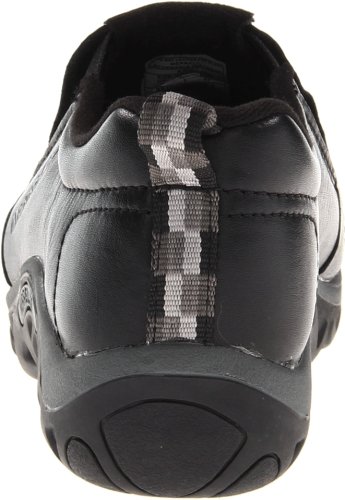 Merrell Jungle Moc Moccasin, Black Leather, 2 US Unisex Big Kid