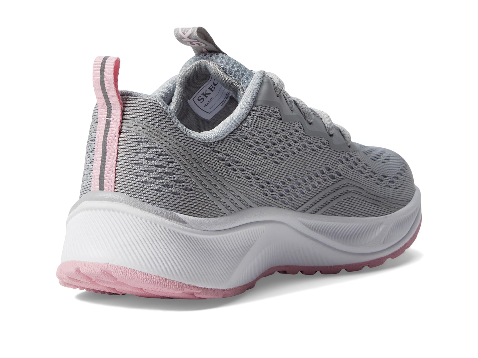 Skechers Kids Girls Skechers Elite Sport-Radian Sneaker, Gray, 2 Little Kid