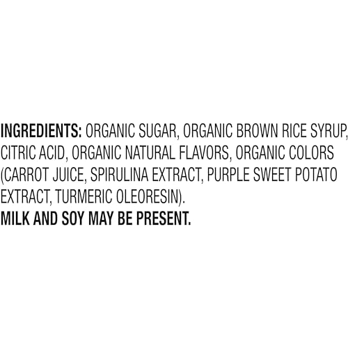 Charms Organic Pops (265 Count) – USDA Organic Fruit Candy Lollipops Made with All Natural Flavors and Ingredients – Dye-Free, Gluten- Free, Non-GMO, 3 lb Resealable Bag