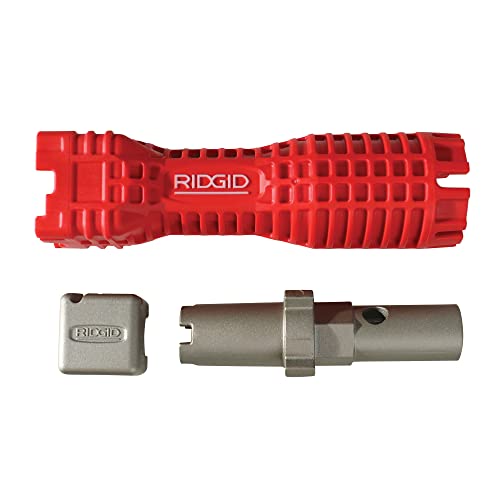 RIDGID 57003 EZ Change Plumbing Wrench Faucet Installation and Removal Tool & TEKTON 10 to 17 Inch Telescoping Basin Wrench (3/8 - 1-3/8 in.) | WRN92002