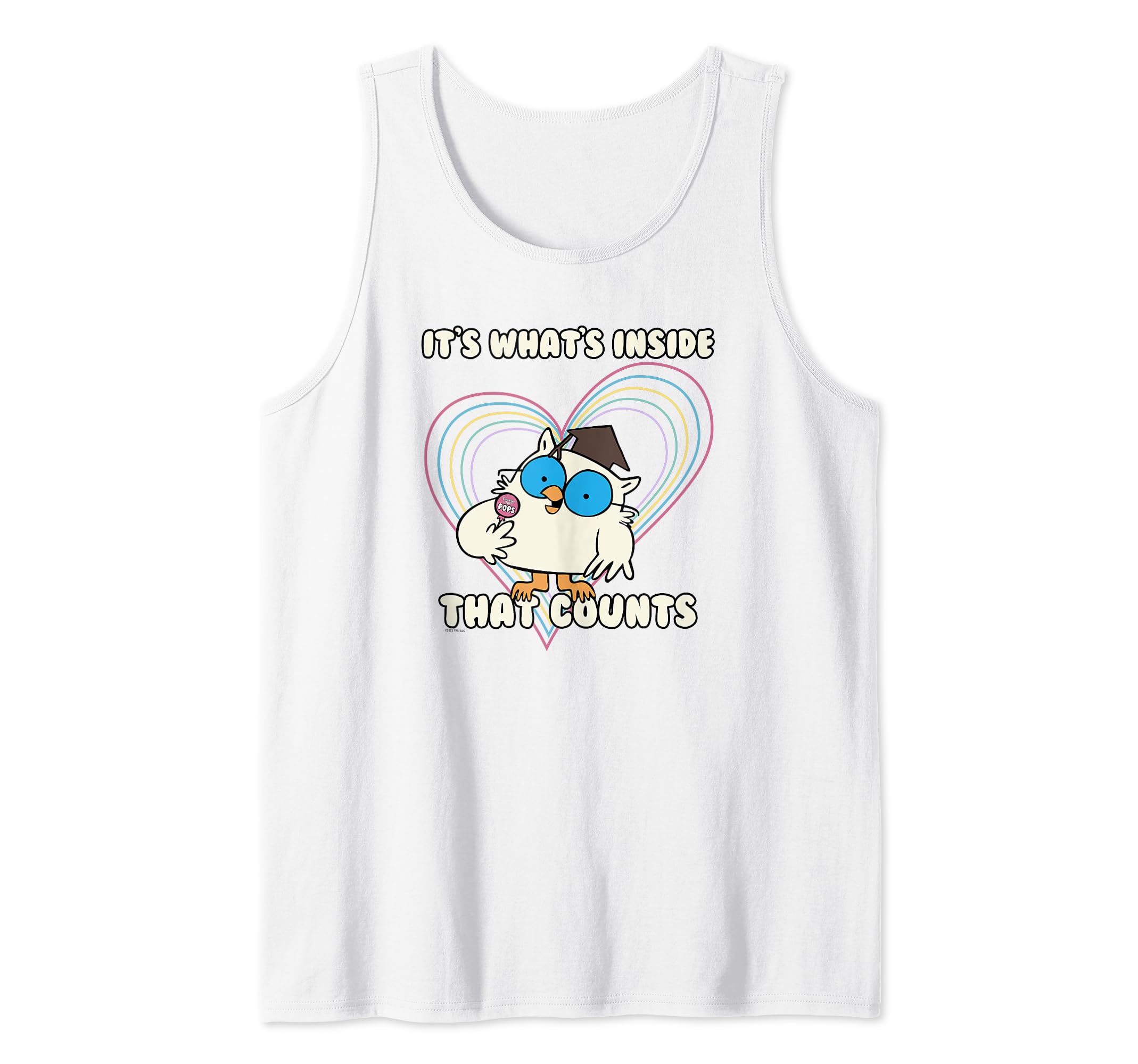 Tootsie Roll Pop It's What's Inside That Counts Tank Top