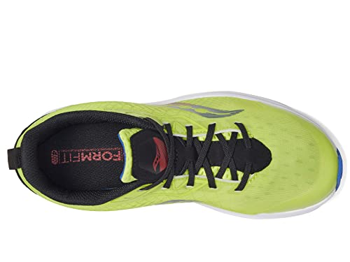 Saucony Endorphin Running Shoe, Acid/Lime, 2 US Unisex Big Kid