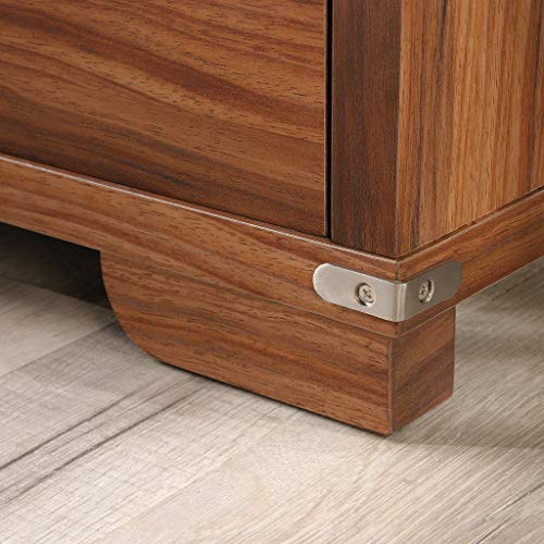 Sauder Vista Key Dresser, L: 59.06" x W: 15.67" x H: 33.31", Blaze Acacia Finish