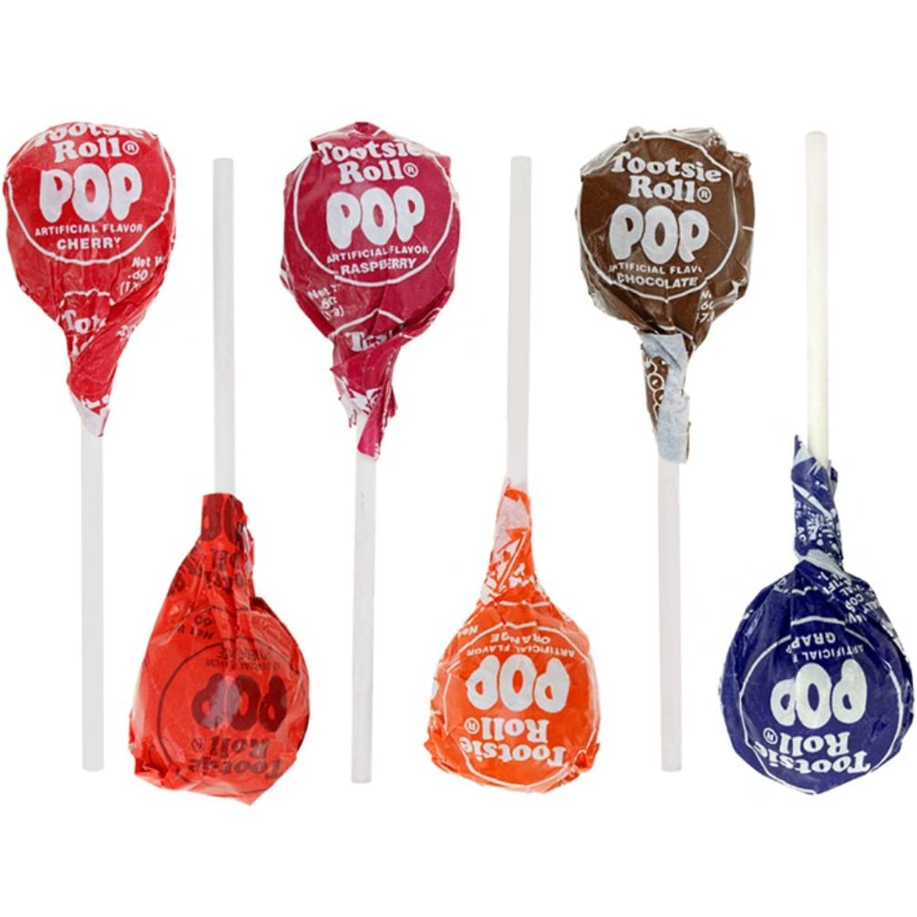Lollipops Individually Wrapped, Great for Treat Bags, Halloween, Classrooms, Activities and More