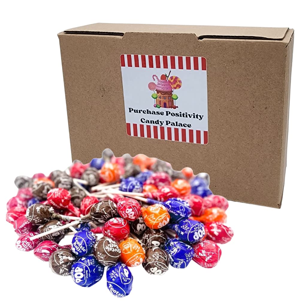 Lollipops Individually Wrapped, Great for Treat Bags, Halloween, Classrooms, Activities and More