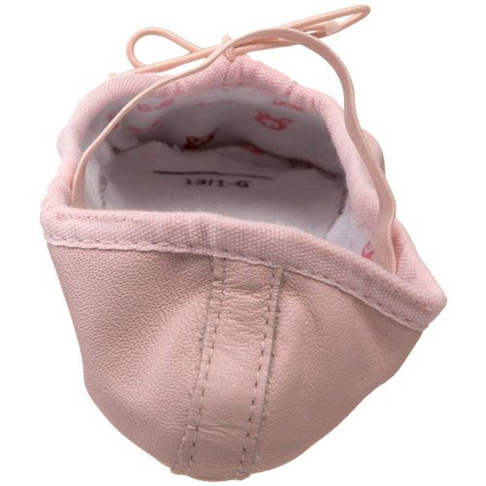 Bloch Girl's Dance Bunnyhop Full Sole Leather Ballet Slipper/Shoe, Pink, 2 Little Kid