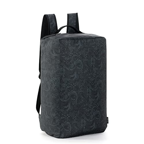 Sakroots Women's Go Travel Backpack in Eco-Twill, Black Spirit Desert, One Size