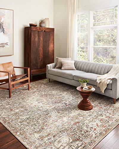 Loloi II Saban Collection SAB-07 Straw/Beige, Traditional 9'-4" x 13' Area Rug