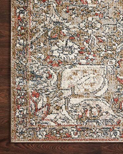 Loloi II Saban Collection SAB-07 Straw/Beige, Traditional 9'-4" x 13' Area Rug
