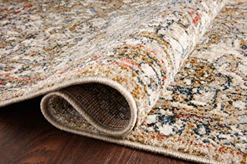 Loloi II Saban Collection SAB-07 Straw/Beige, Traditional 9'-4" x 13' Area Rug