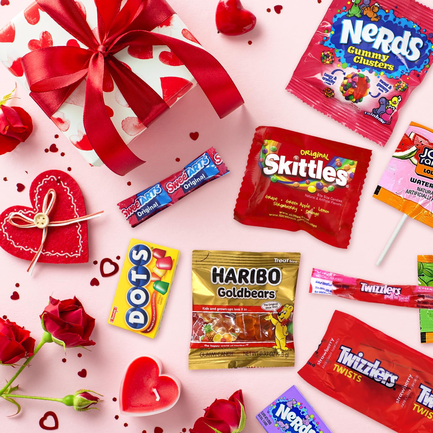 Bulk Mixed Candy Individually Wrapped Variety Pack - 4.5 Pounds Assorted Candies for Pinata Fillers, Schools, Office Treats, and Party Bags - Christmas Candy | Approx. 250 Pieces