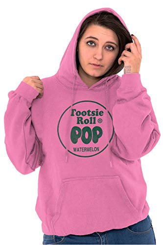 Brisco Brands Retro Flavor Watermelon Tootsie Pop Hoodie Sweatshirt Women Men